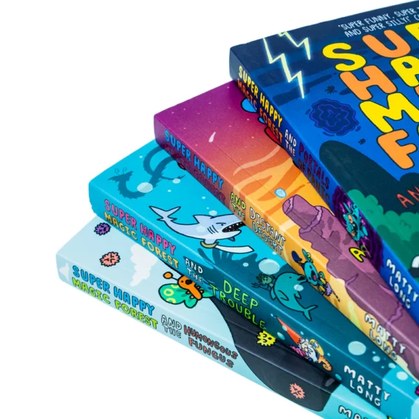 Super Happy Magic Forest Series by Matty Long – 4 Books Collection Set ...